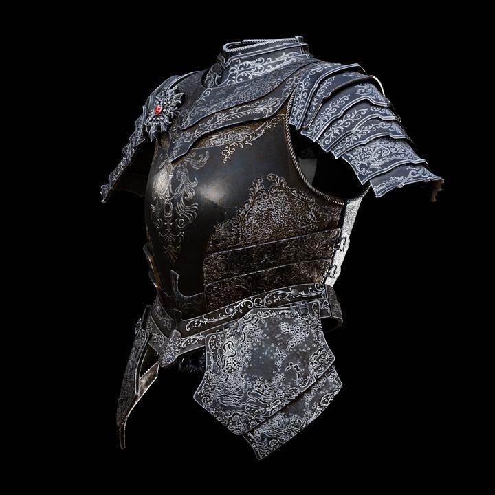 3D Printable BLAIDD PLATE ARMOR - Elden Ring Cosplay Fan Art Stl Model ...