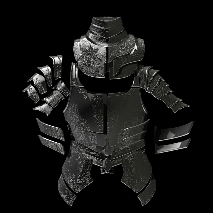 3D Printable BLAIDD PLATE ARMOR - Elden Ring Cosplay Fan Art Stl Model ...