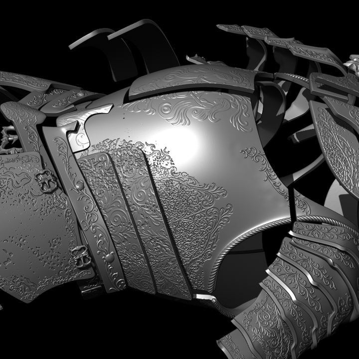 3D Printable BLAIDD PLATE ARMOR - Elden Ring Cosplay Fan Art Stl Model ...