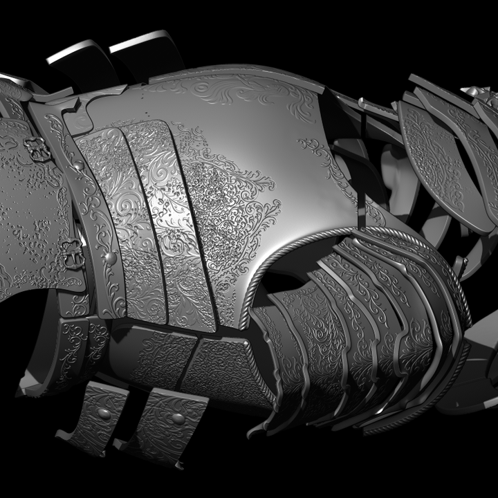 3D Printable BLAIDD PLATE ARMOR - Elden Ring Cosplay Fan Art Stl Model ...