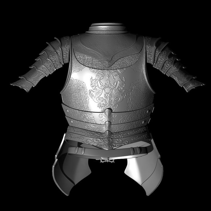 3D Printable BLAIDD PLATE ARMOR - Elden Ring Cosplay Fan Art Stl Model ...