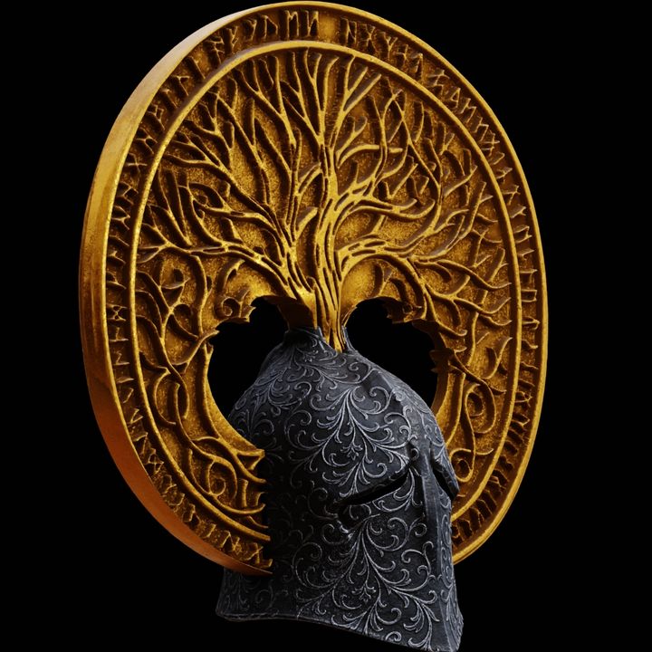 3D Printable ROYAL KNIGHT HELM - Elden Ring Cosplay Fan Art Stl Model ...