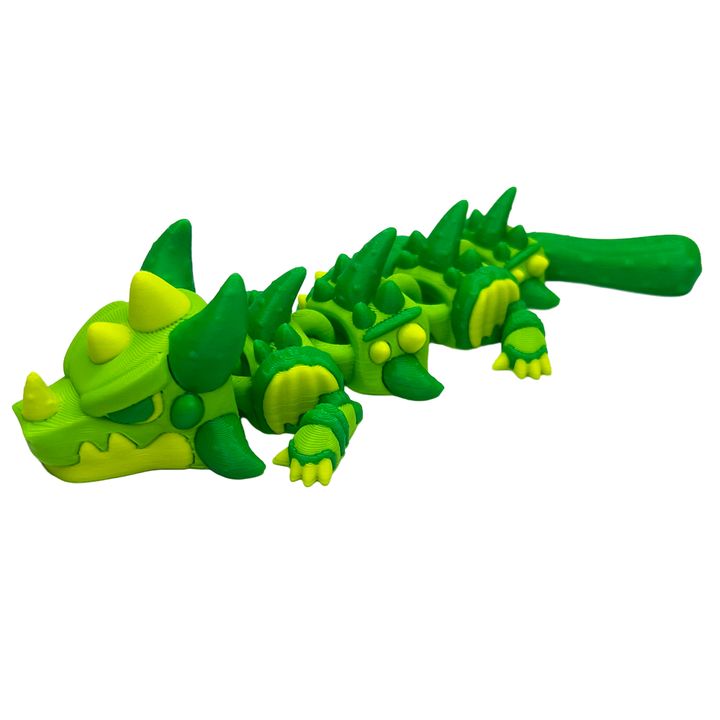 3D Printable Mini Pickle Dragon by Steven Wolf Studio