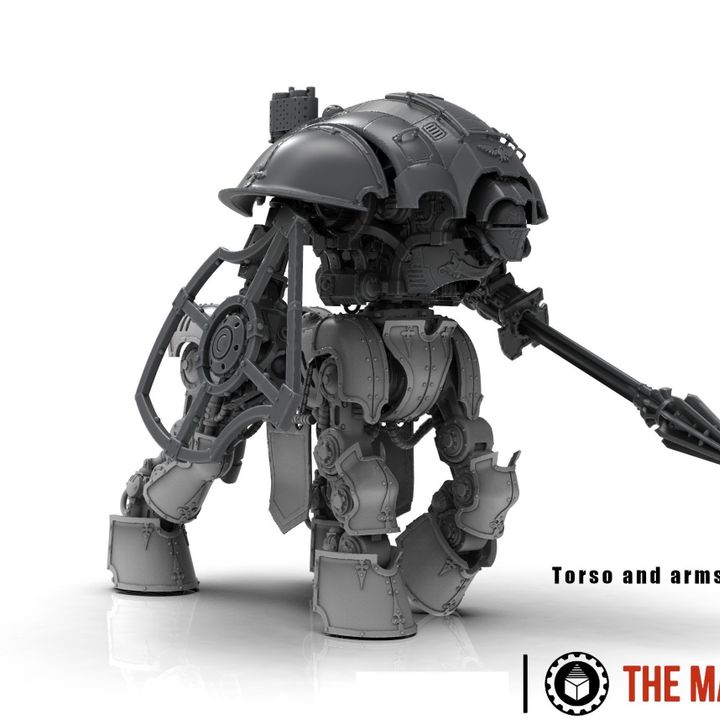 3D Printable Centaur knight - Classic armour pack only by The Makers Cult