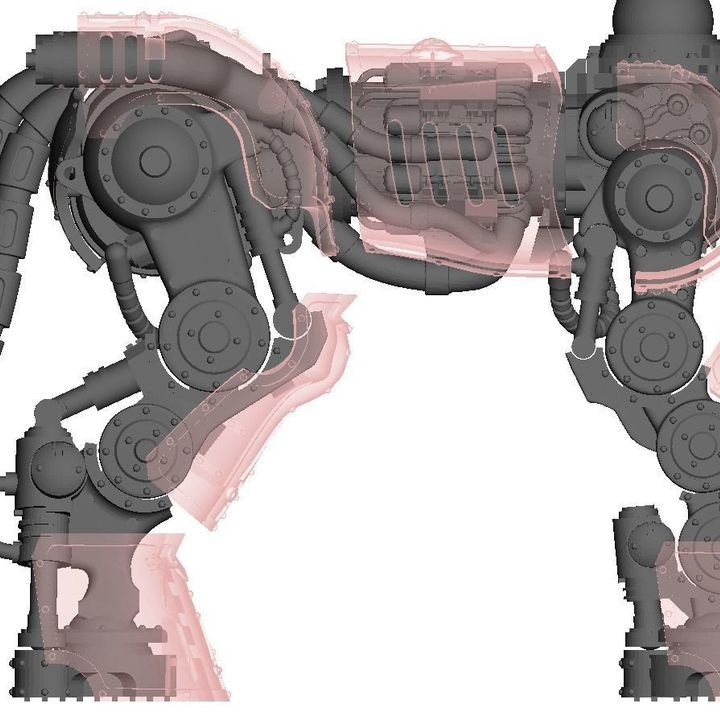 3D Printable Centaur knight - Classic armour pack only by The Makers Cult