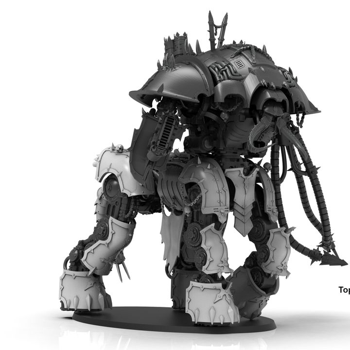3D Printable Centaur knight - Chaos armour pack only by The Makers Cult