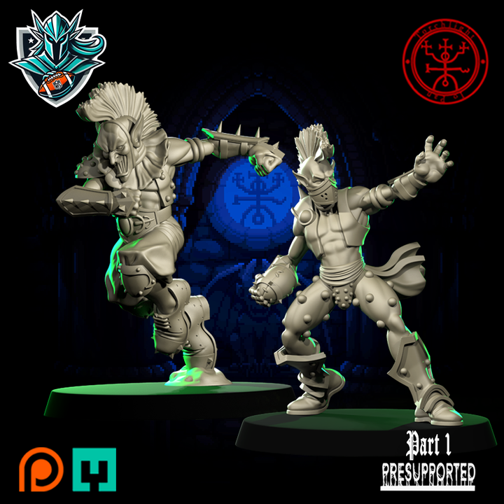 3D Printable TORCHLIGHT "THE PRO TEAM" FULL TEAM by Torchlight Models