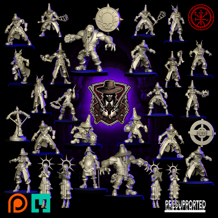 3D Printable TORCHLIGHT "THE UNEXPECTED INQUISITION" FULL TEAM by ...