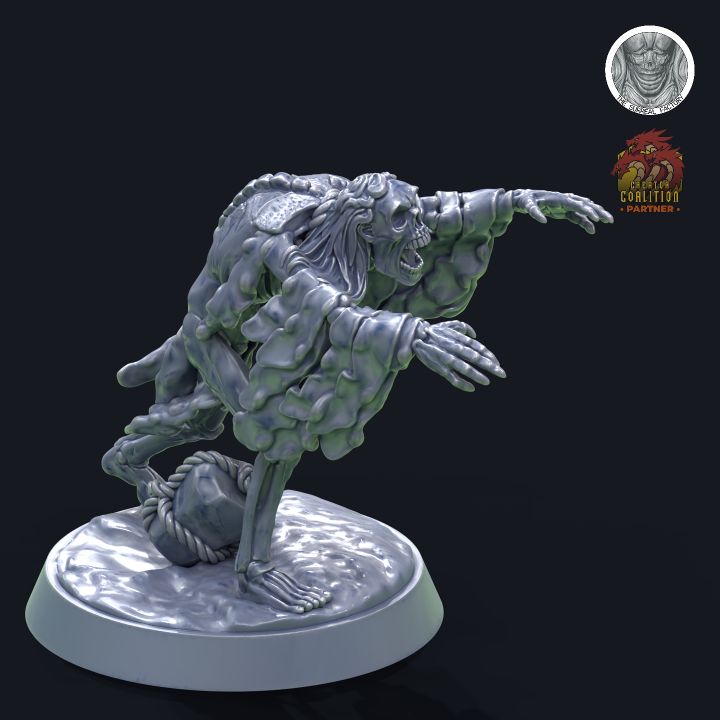 3D Printable Sea Dead - Drowner by TheSurrealFactory