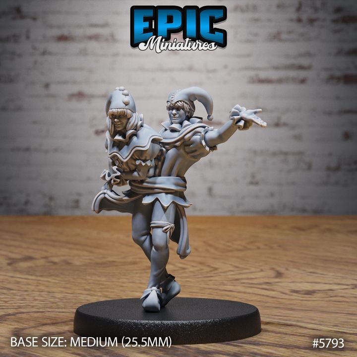 3D Printable Conjoined Twins Set / Carnival Artist / Funfair Performer ...