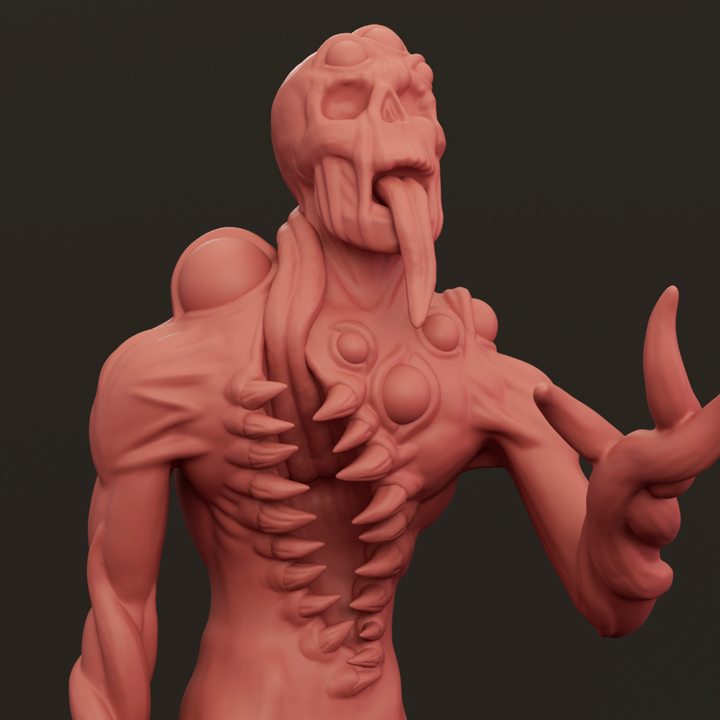 3D Printable Corpse Mimic | Hidden Horrors by Lostlight Minis