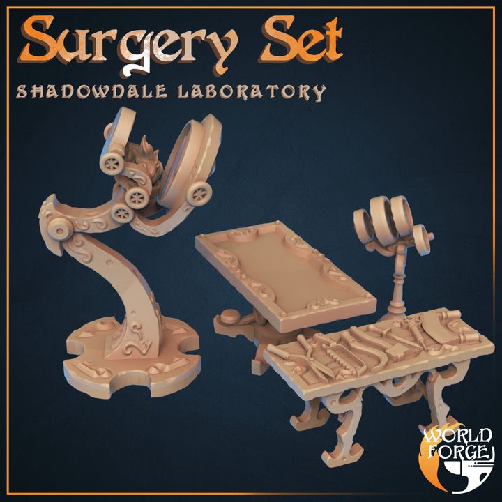 3D Printable Shadowdale Evil Laboratory Collection by World Forge ...