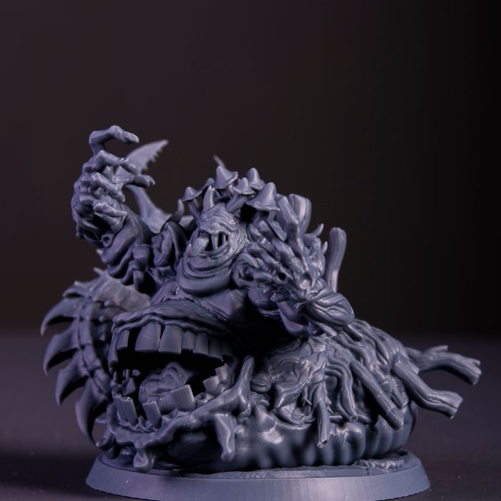3D Printable Plague beast by Immaterium God Miniatures