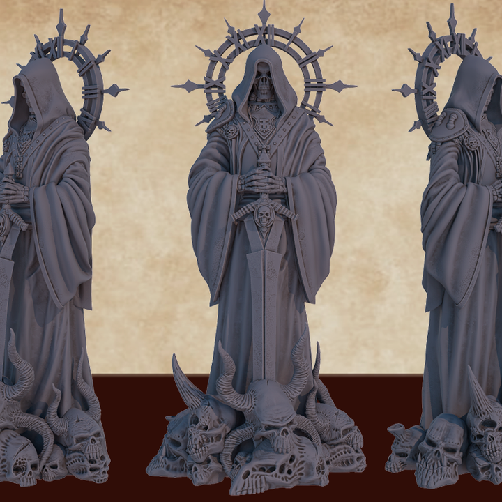 3D Printable Death guardian statue by Astland