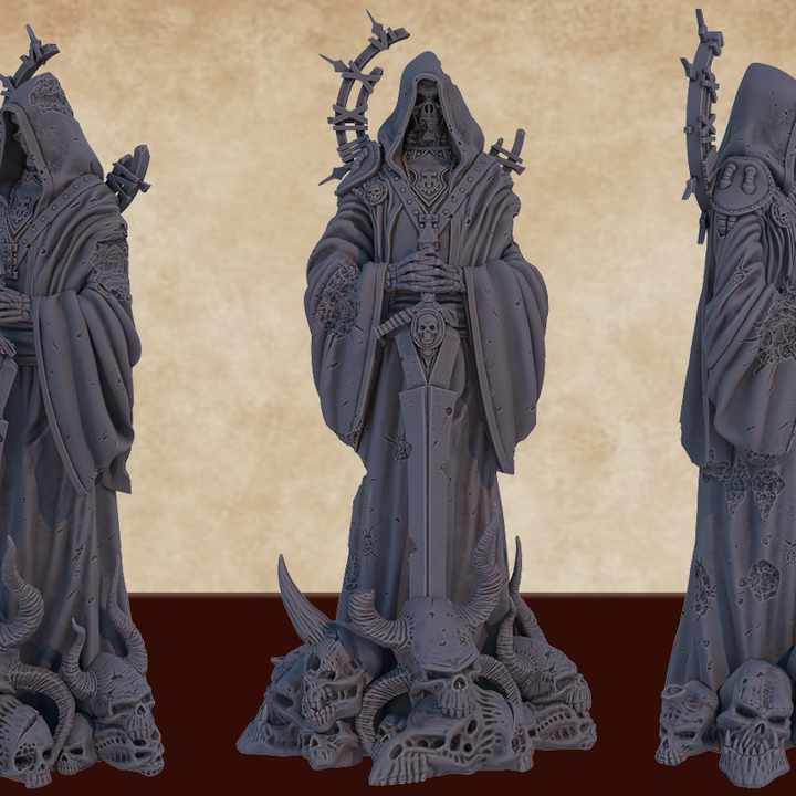 3D Printable Death guardian statue by Astland