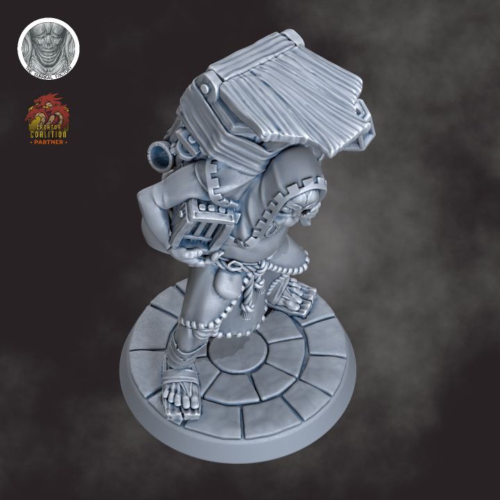 3D Printable Wandering Merchant by TheSurrealFactory