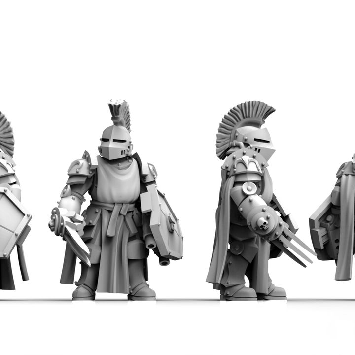 3D Printable Feudal Guard - Lord Commander Ragnar by The Makers Cult