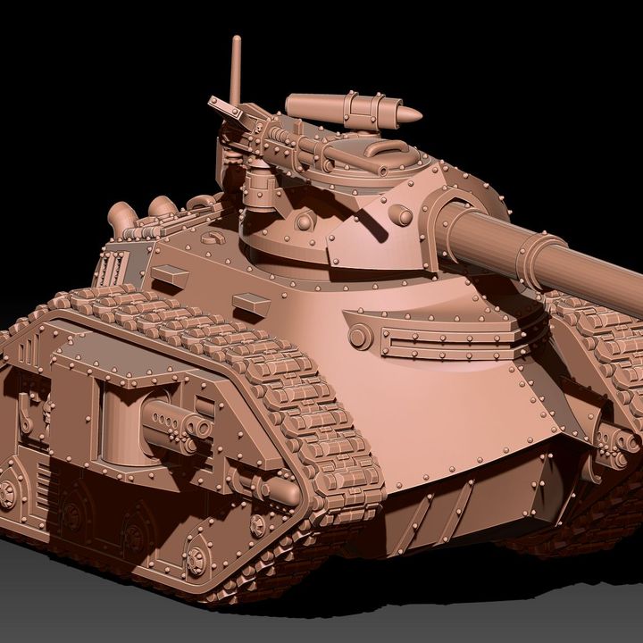 3D Printable Feudal Guard - Battle Tank by The Makers Cult