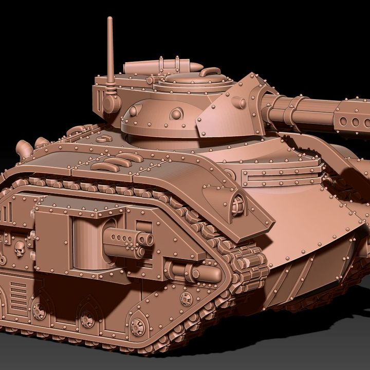 3D Printable Feudal Guard - Battle Tank by The Makers Cult