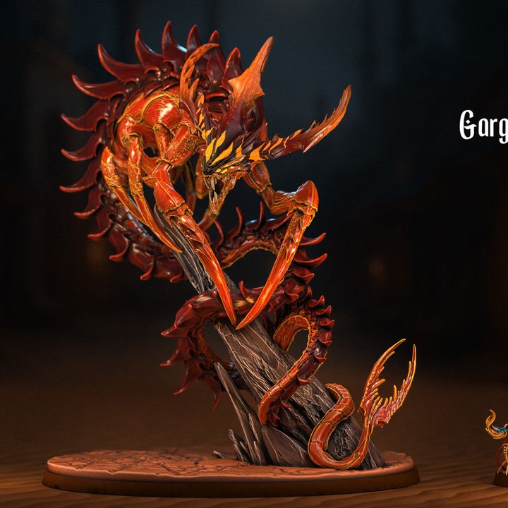 3D Printable Centerpiece - Wa’Kura and Termigants in the Lands of the ...