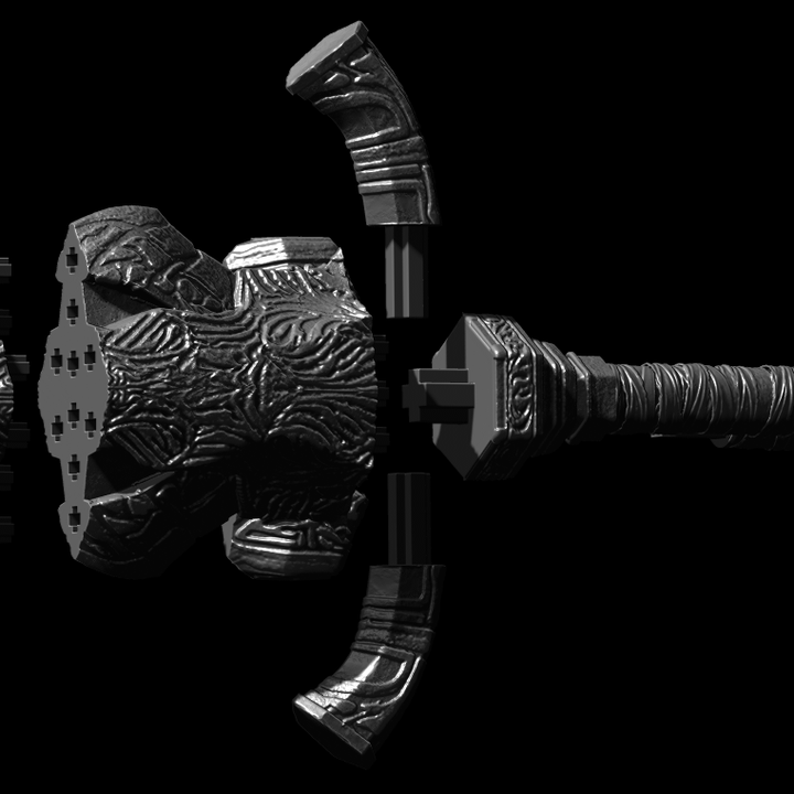 3D Printable ULTIMATE PACK ARTORIAS Greatsword And Greatshield Life ...
