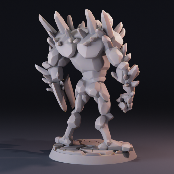 3D Printable Crystal Elemental by Michael Evans