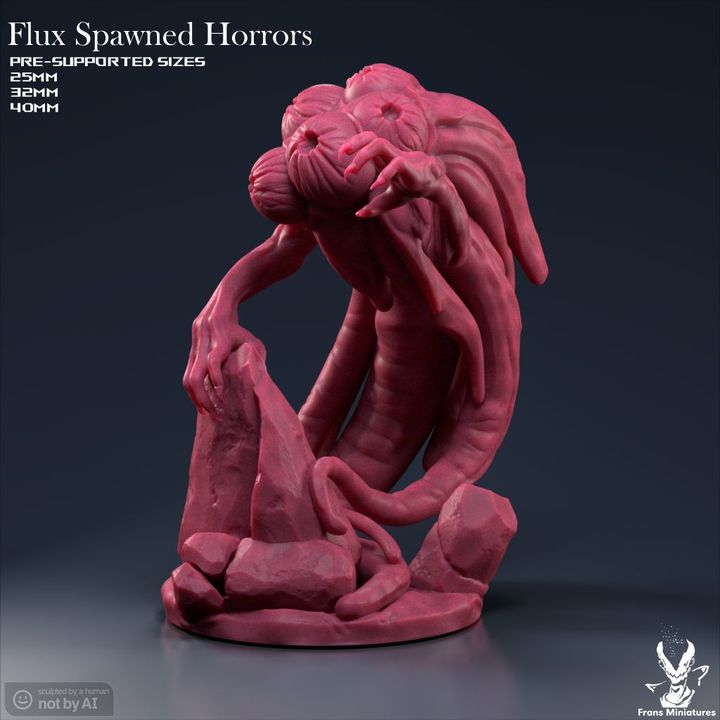 3D Printable Flux Harbinger by Frans Miniatures