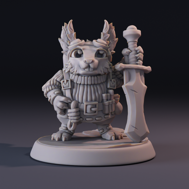 3D Printable Squirrel Explorer by Michael Evans