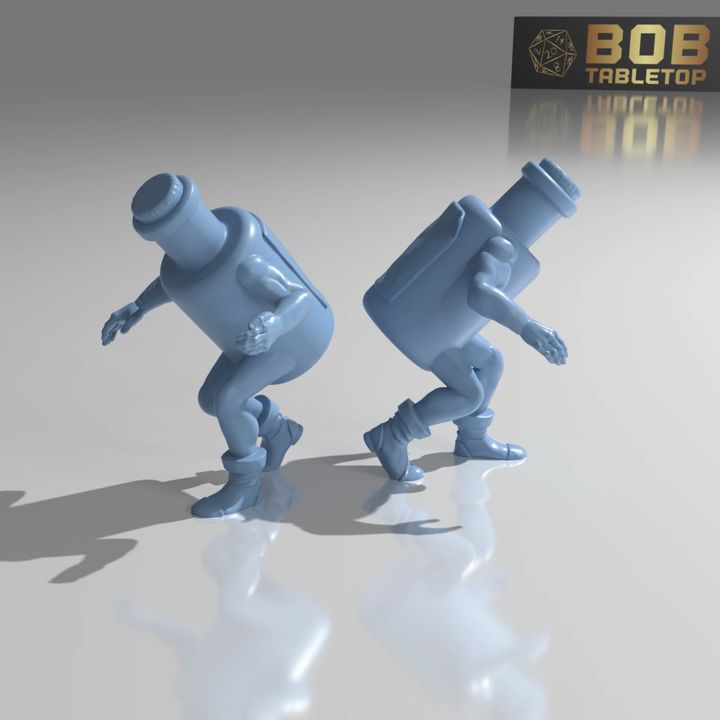 3D Printable Animated Potions by Bob Tabletop