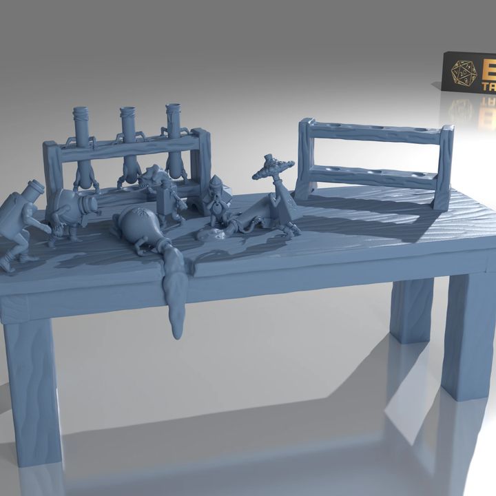 3D Printable Animated Potions by Bob Tabletop