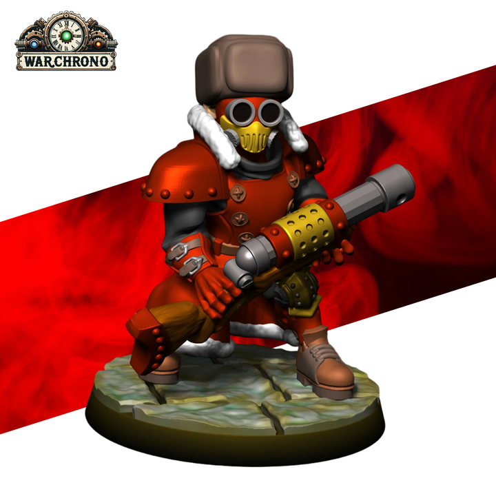 3D Printable Musketeer v2 by