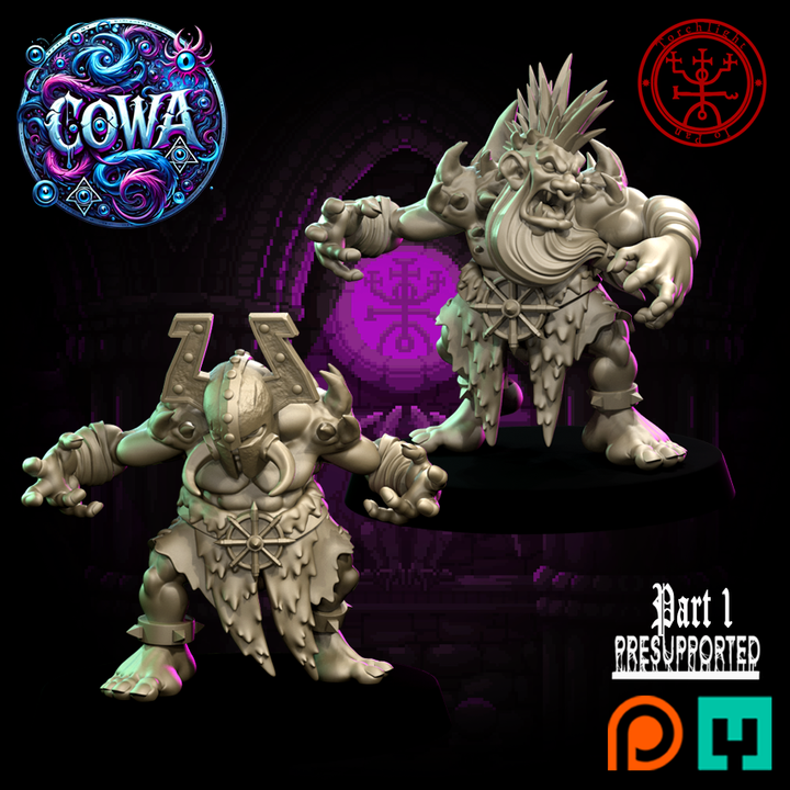 3D Printable TORCHLIGHT "THE COWA" FULL TEAM by Torchlight Models