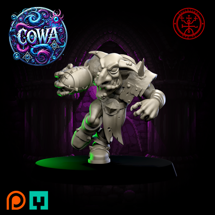 3D Printable TORCHLIGHT "THE COWA" FULL TEAM by Torchlight Models