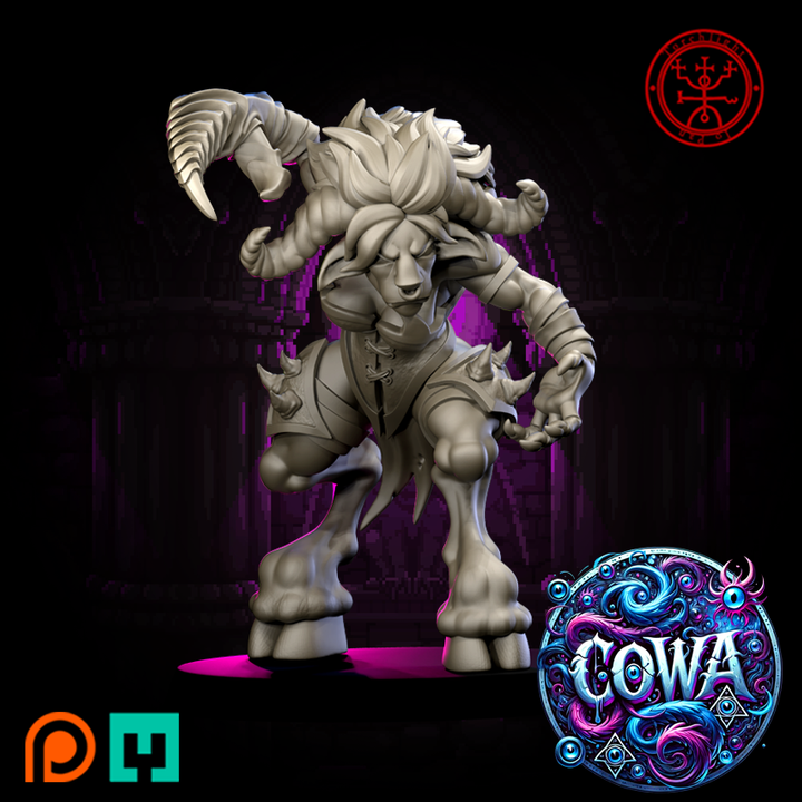 3D Printable TORCHLIGHT "THE COWA" FULL TEAM by Torchlight Models