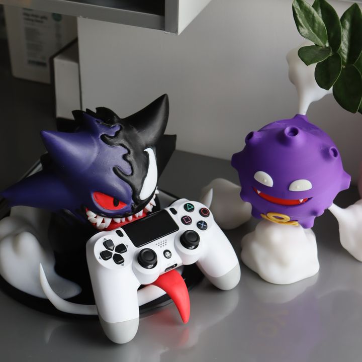3D Printable Gengar x Venom - Controller Stand by Studio Tridimen