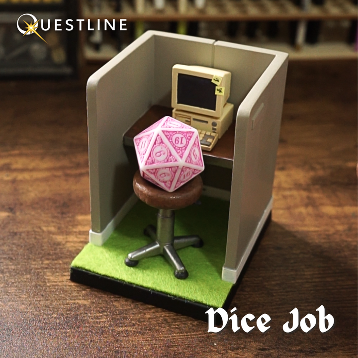 3D Printable Dice Job by Questline PH