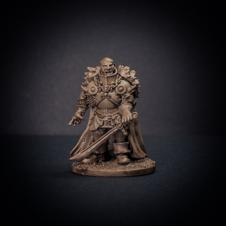 3D Printable Witch Hunter Captain by Knucklebones Miniatures
