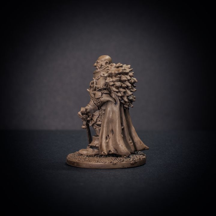 3D Printable Witch Hunter Captain by Knucklebones Miniatures