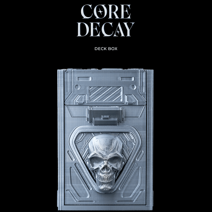 3D Printable Core Decay - Deck Box by Stlflix