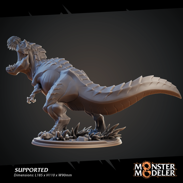 3D Printable T-rex by Monster Modeler