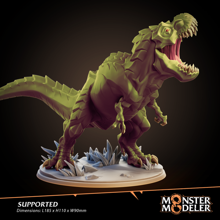 3D Printable T-rex by Monster Modeler