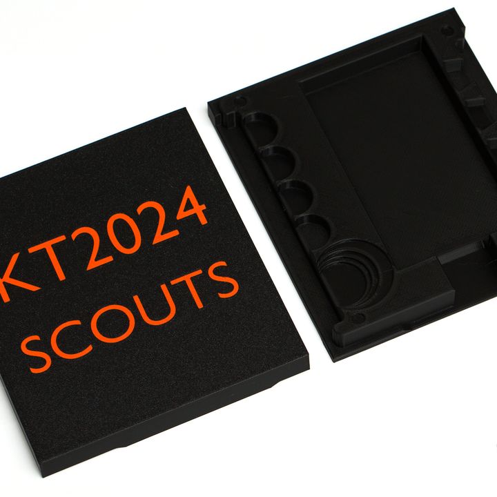 3D Printable Kill Team Organiser STL: Scouts by Jim