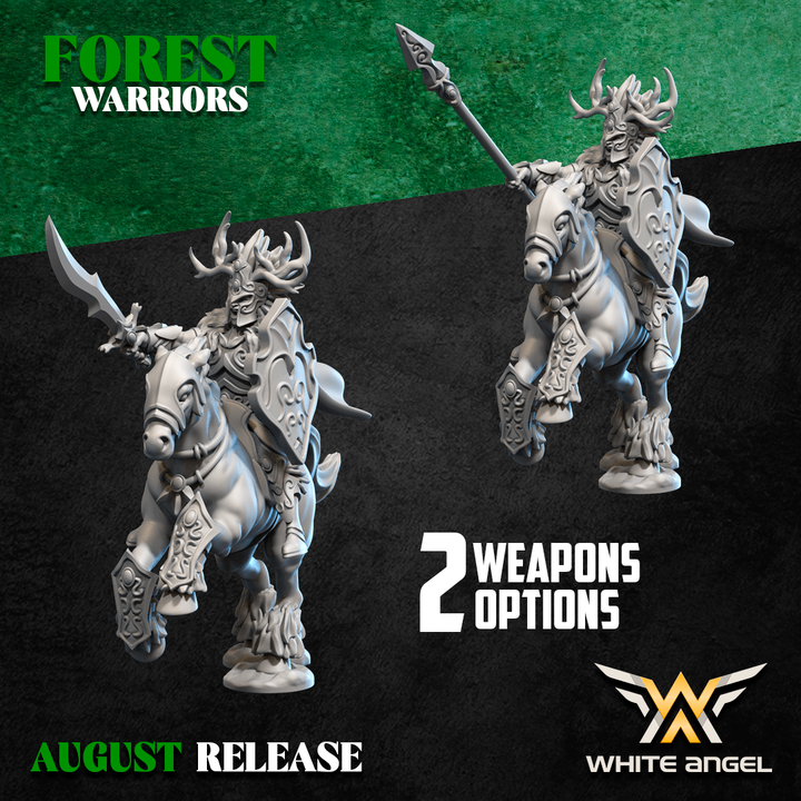 3D Printable FOREST LORD HORSE - FOREST WARRIORS (AUGUST 2025 RELEASE ...