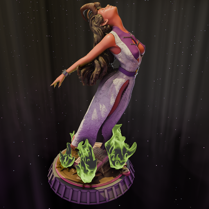 3D Printable Astaria, The Void Walker + NSFW + Diorama by 42studio