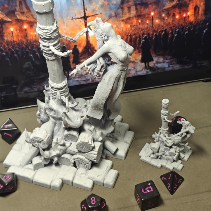 3D Printable Astaria, The Void Walker + NSFW + Diorama by 42studio
