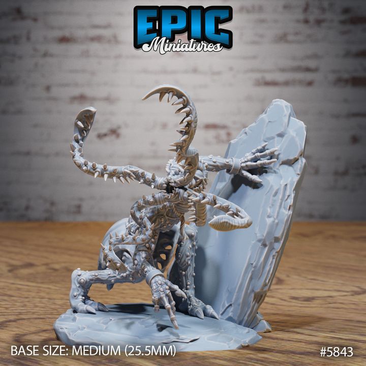 3D Printable Vampiric Mind / Astral Flayer Creature / Psionic Ruler ...