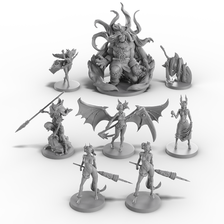 3D Printable Middara - Kickstarter Promotional Pack 1 by Succubus ...