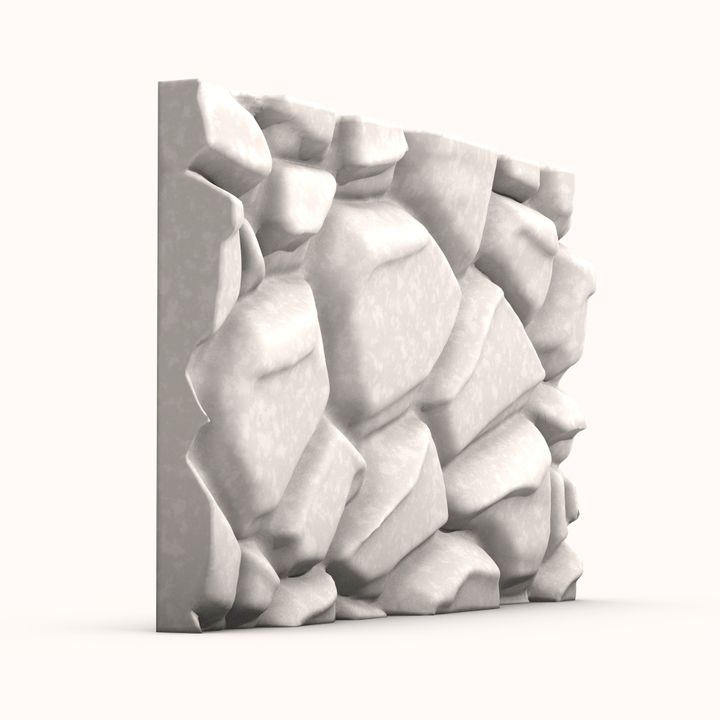3D Printable Stone Wall 067 by 1xMerch