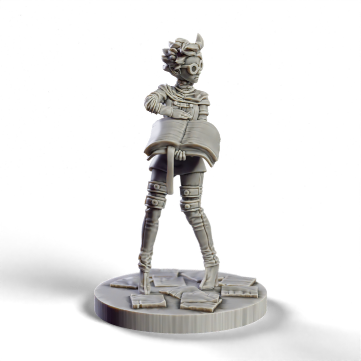 3D Printable Justice Bouchard by Succubus Publishing
