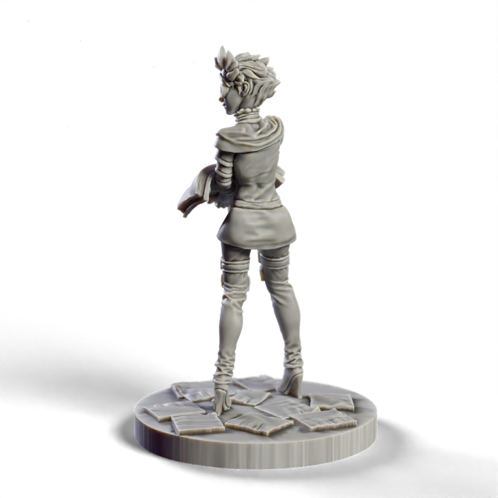 3D Printable Justice Bouchard by Succubus Publishing